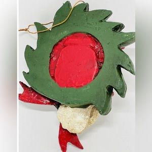 House Of Hatten | Holiday | House Of Hatten Folk Art Santa Claus Holly ...